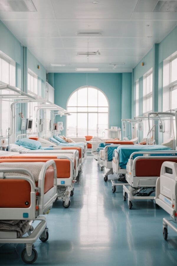 restraint Hospital bed – Hospital Medical Supplies