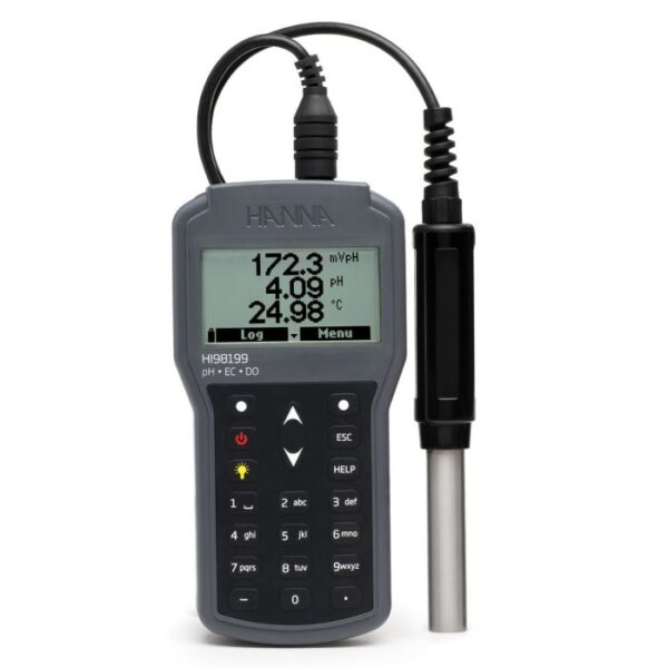 Digital pH, EC, DO Portable Meter, HI98199 – Hospital Medical Supplies