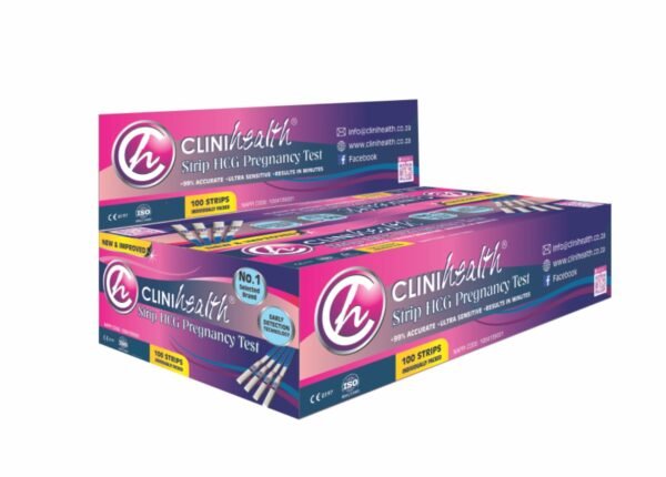 Clinihealth Pregnancy Test Strips – 100s – Hospital Medical Supplies