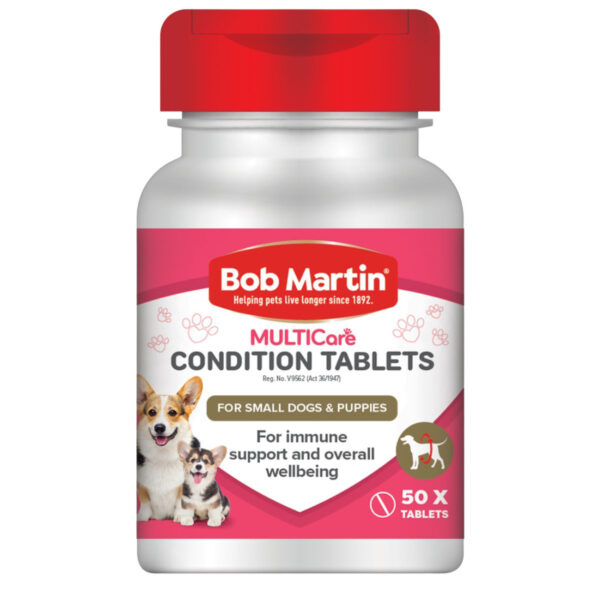Bob Martin Pet Condition Tablets Small Dog 50Pk – Hospital Medical Supplies